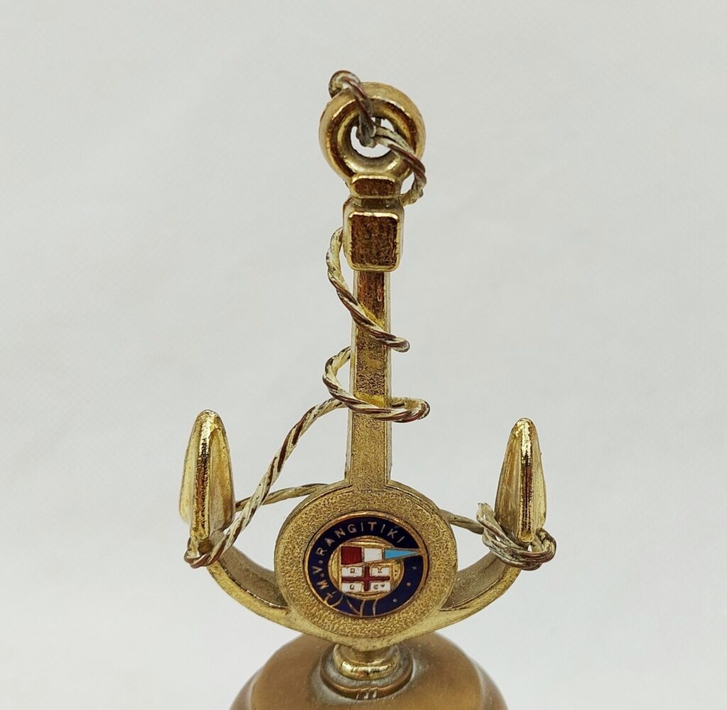 MV Rangitiki Liner 1928 Souvenir Hand Bell - Sally Antiques