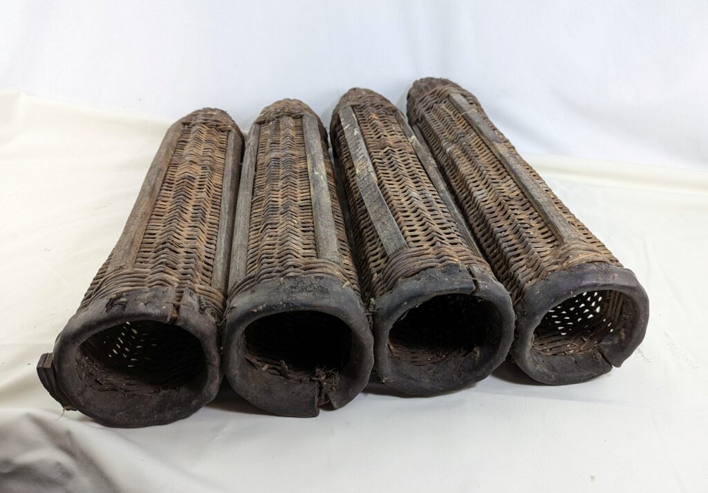 British WW1 Wicker Shell Carrier - Sally Antiques