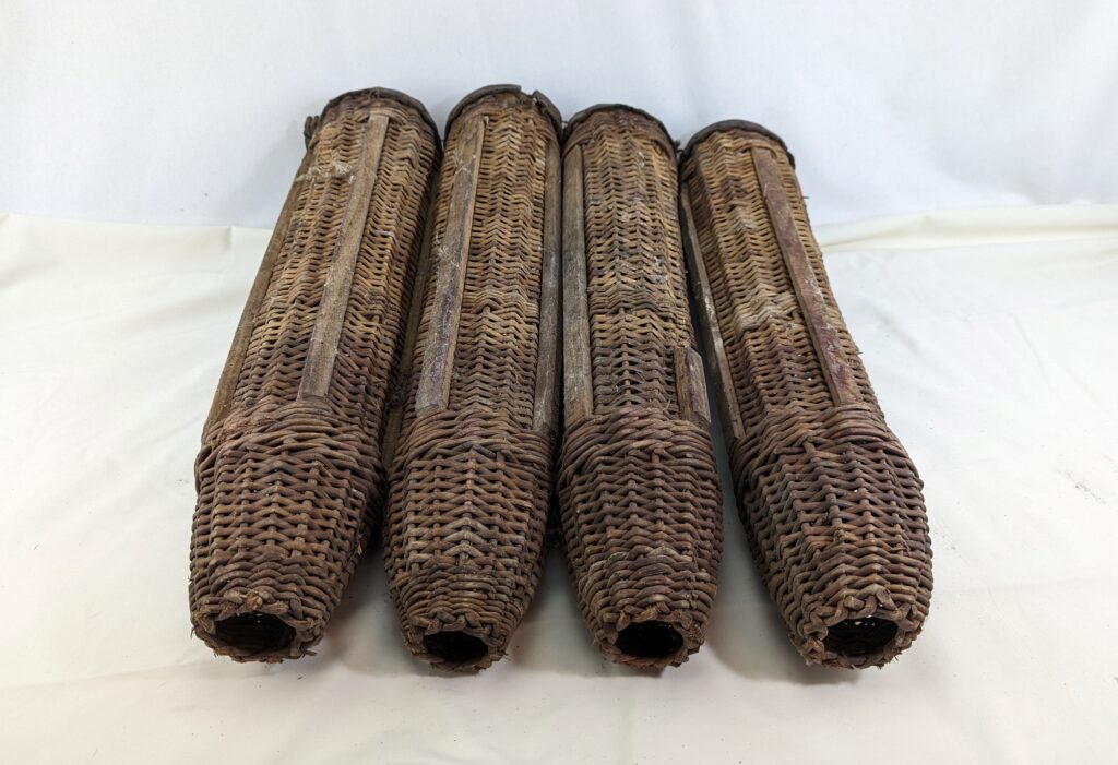 British WW1 Wicker Shell Carrier - Sally Antiques