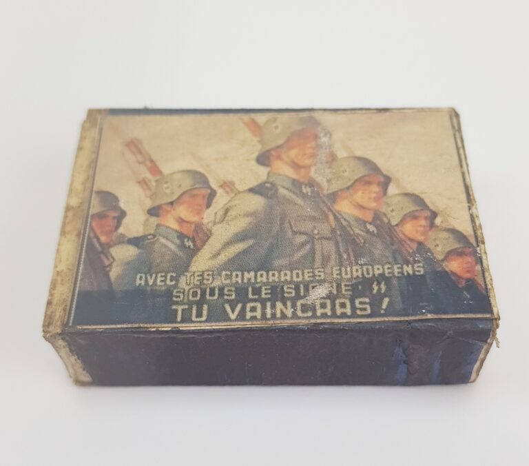 WW2 German Waffen SS Matchbox - Sally Antiques
