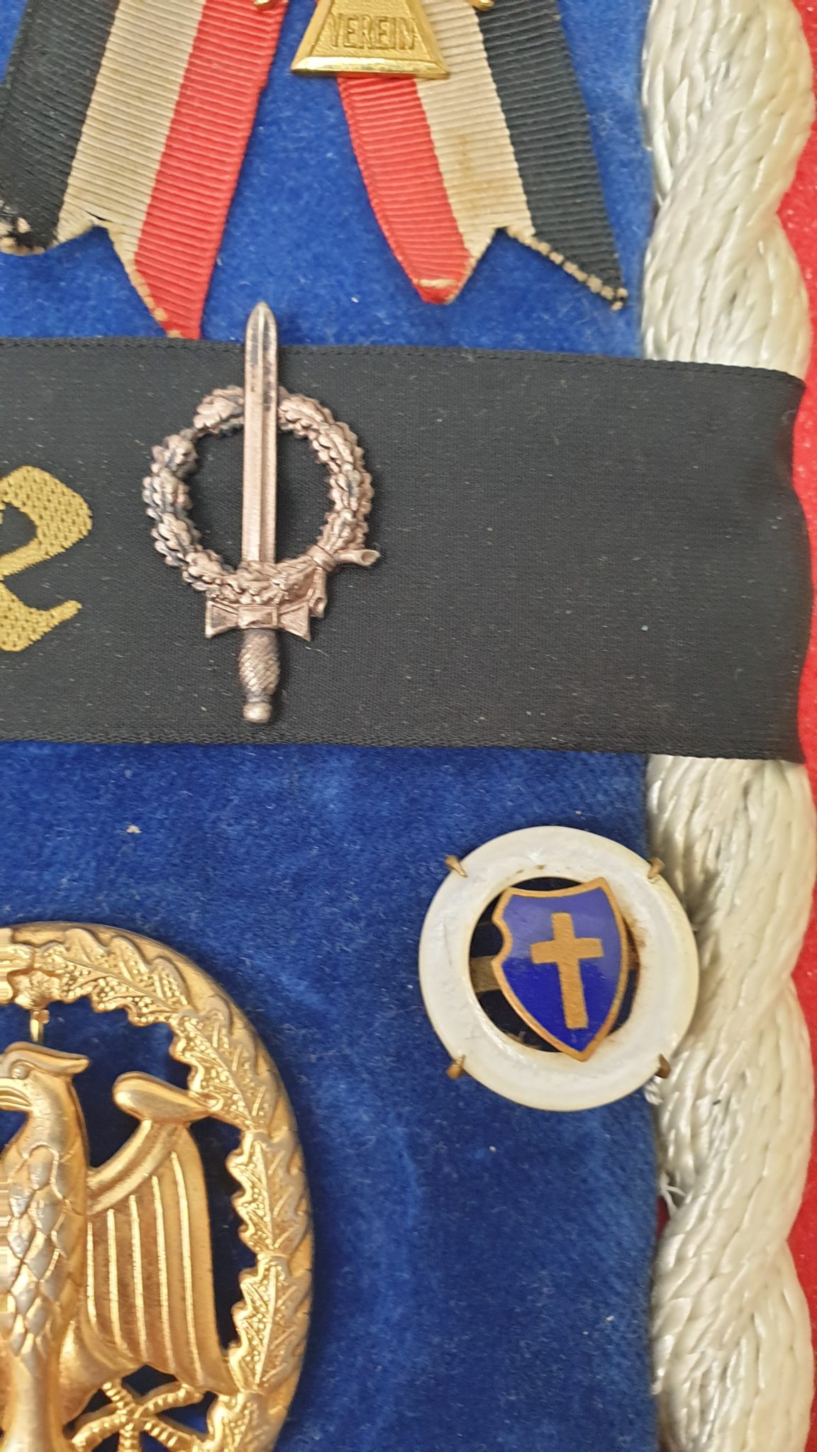 WW1, WW2 And Post-WW2 German Militaria Display - Sally Antiques
