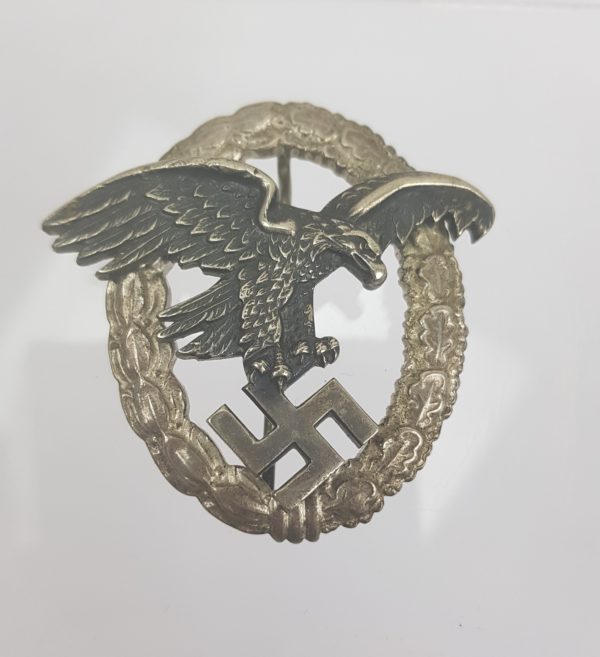 WW2 German Luftwaffe Observers Breast Badge By Assmann - Sally Antiques