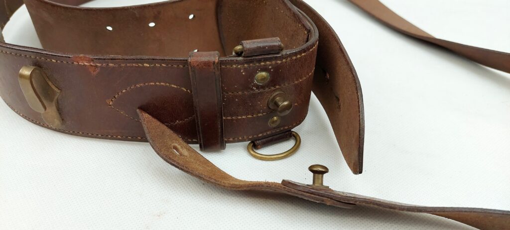 Leather 1897 Pattern Cavalry Belt - Sally Antiques