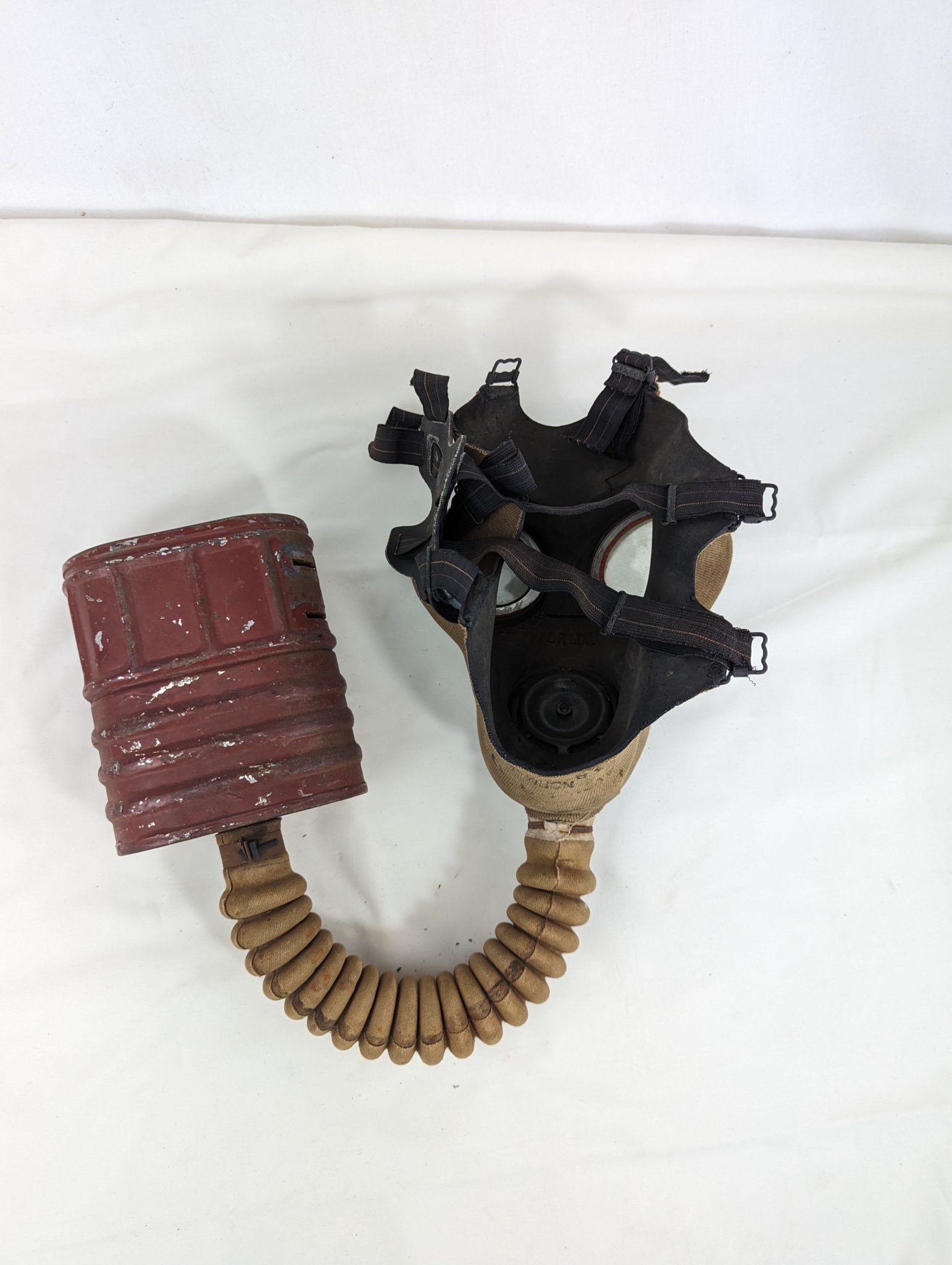 Original WW2 British General Service Respirator Mk IV - Sally Antiques