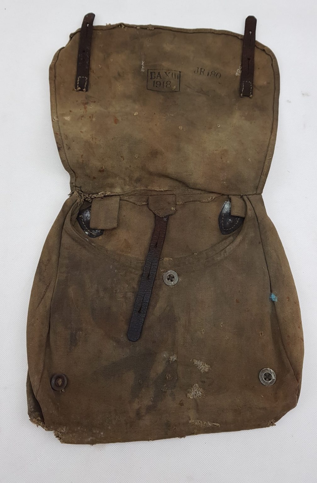 WW1 German Fieldmutz 1917 Dated Carrying Bag - Sally Antiques