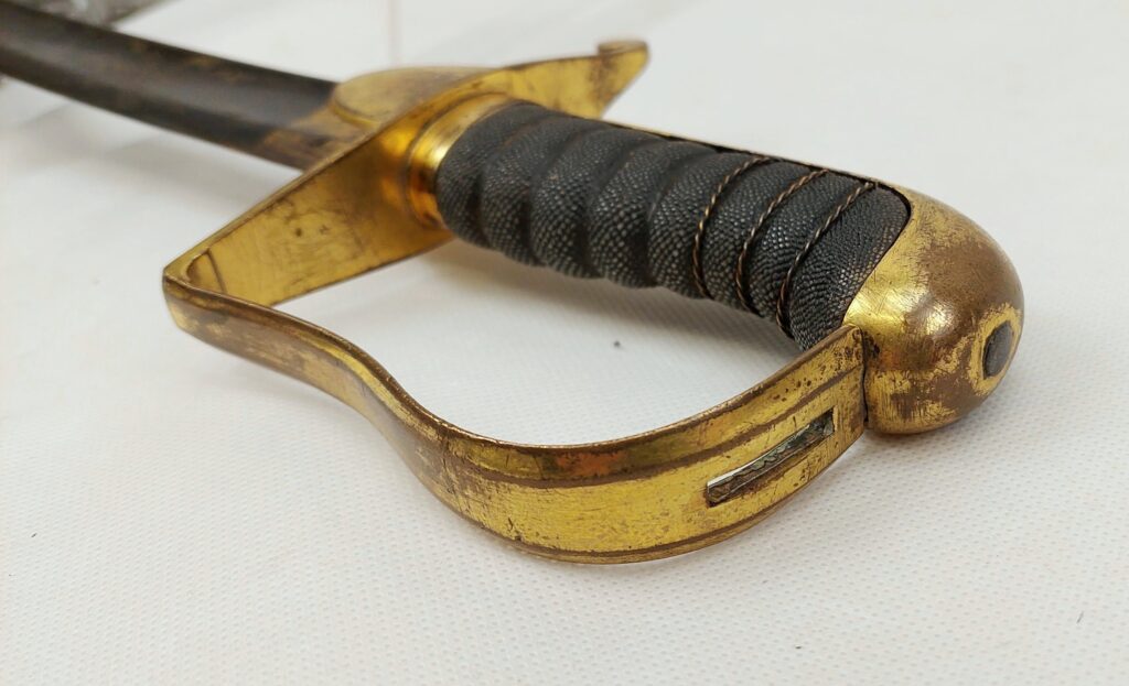1796 Pattern Light Cavalry Private Purchase Blue & Gilt Officers Sabre ...