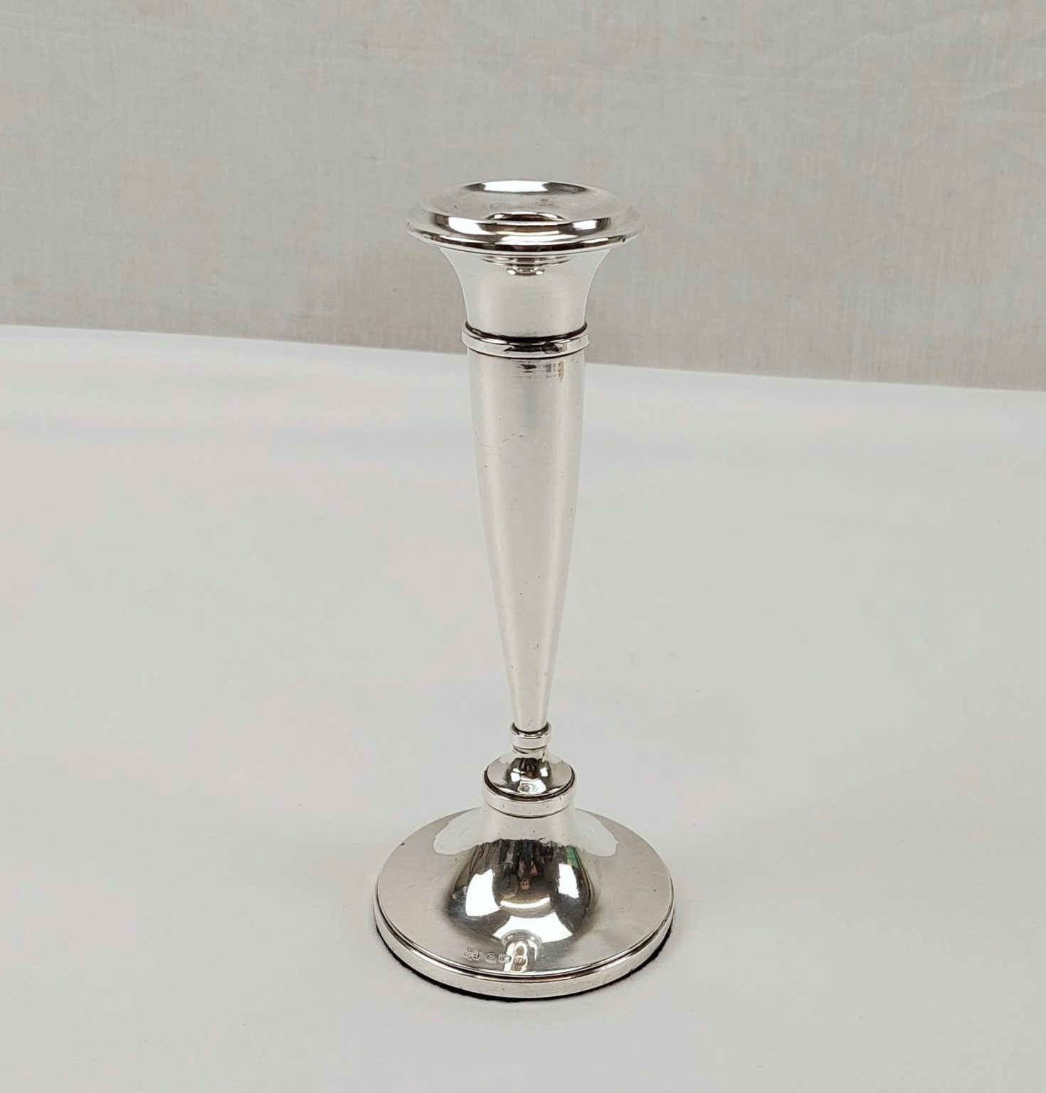 Birmingham 2013 Sterling Silver Candlestick - Sally Antiques