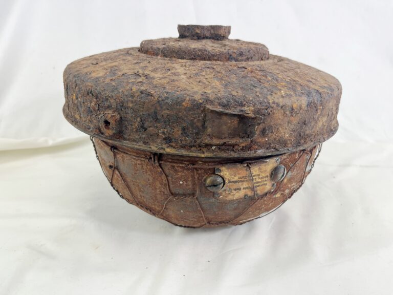 WW2 German Land Mine Deactivated - Sally Antiques
