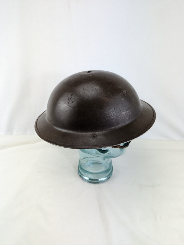 Original WW2 British Brodie Helmet Mk2 - Sally Antiques
