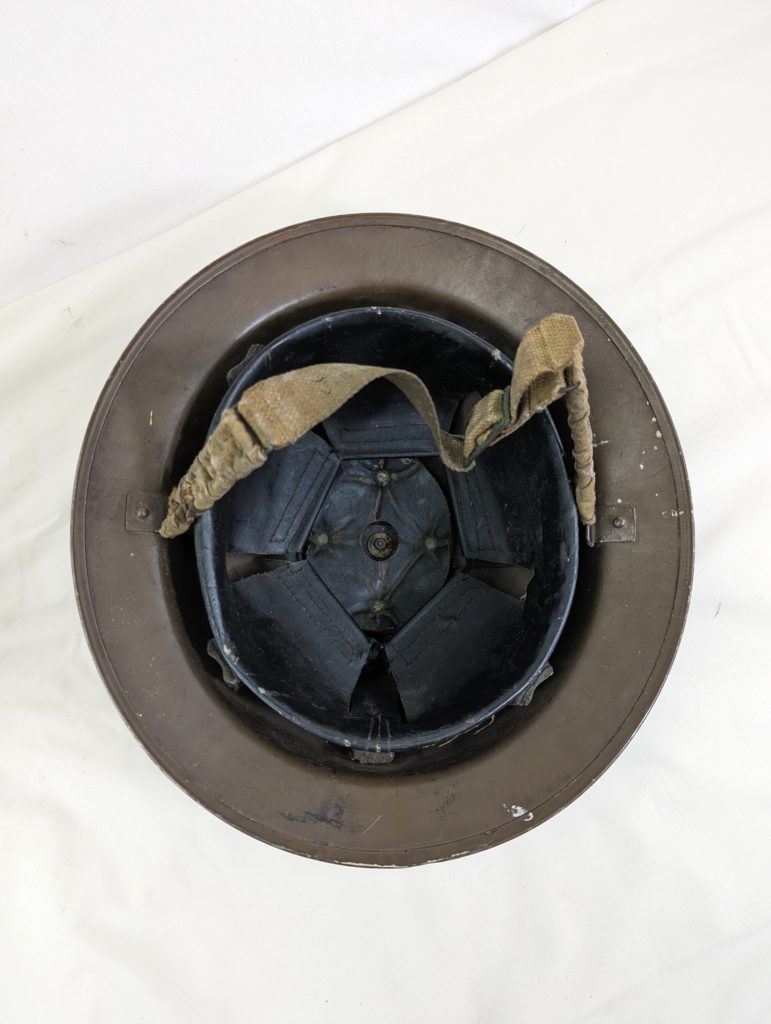 Original WW2 British Brodie Helmet Mk2 - Sally Antiques