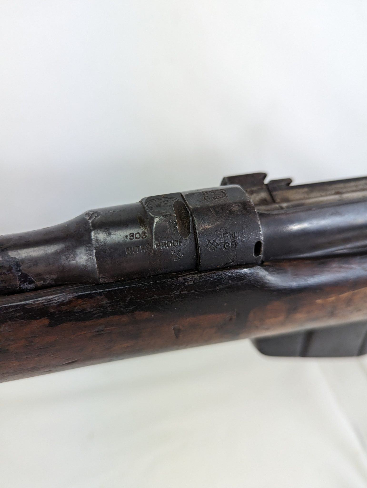 1893 Boer War Era Lee-Metford Rifle with Original Saddle Holster ...