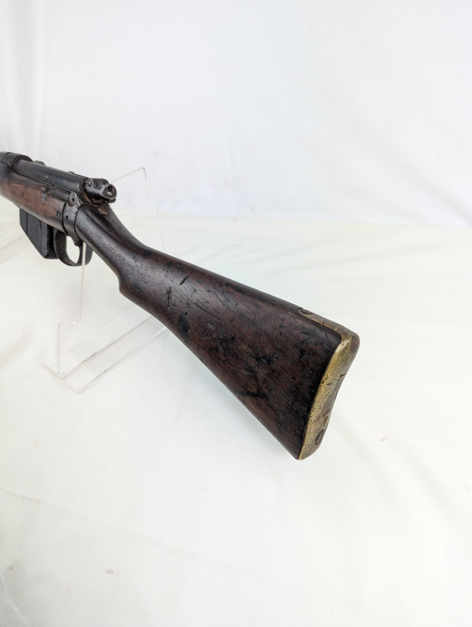 1893 Boer War Era Lee-Metford Rifle with Original Saddle Holster ...