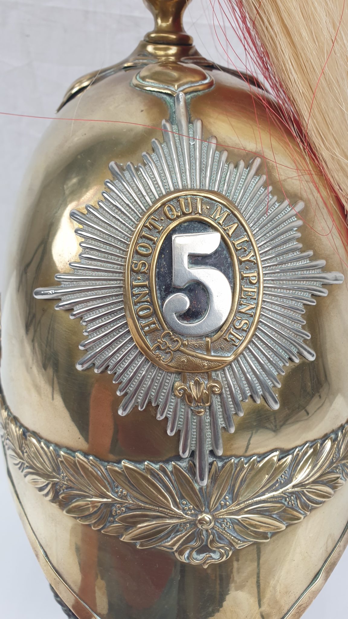 5th Dragoon Guards 1871 Pattern Military Helmet - Sally Antiques
