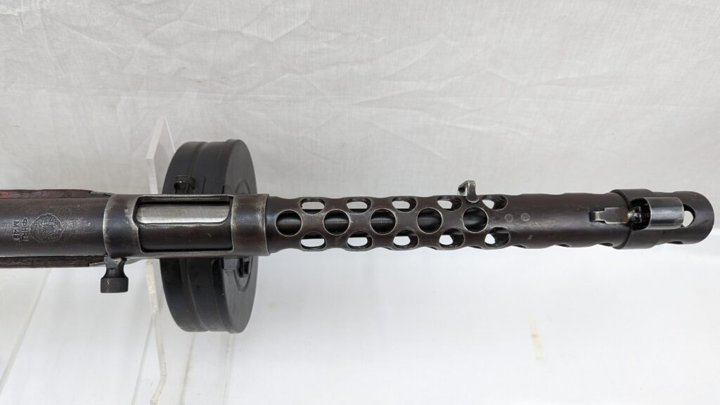 Deactivated Yugoslavian M49 SMG Submachine Gun With Drum Magazine ...