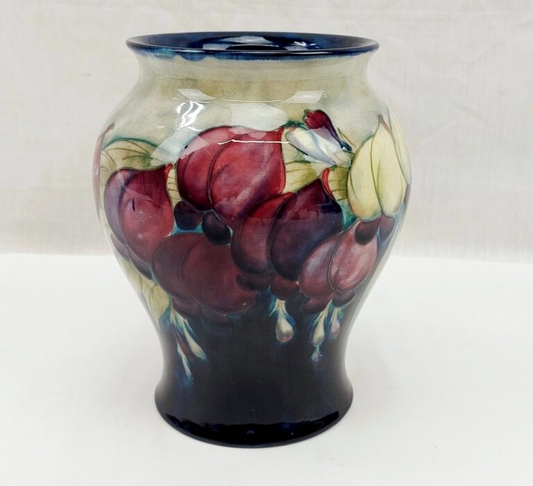 Early William Moorcroft Wisteria Burslem Vase - Sally Antiques
