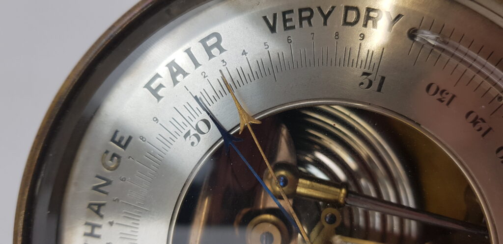 Fine Quality Ships Barometer - Sally Antiques