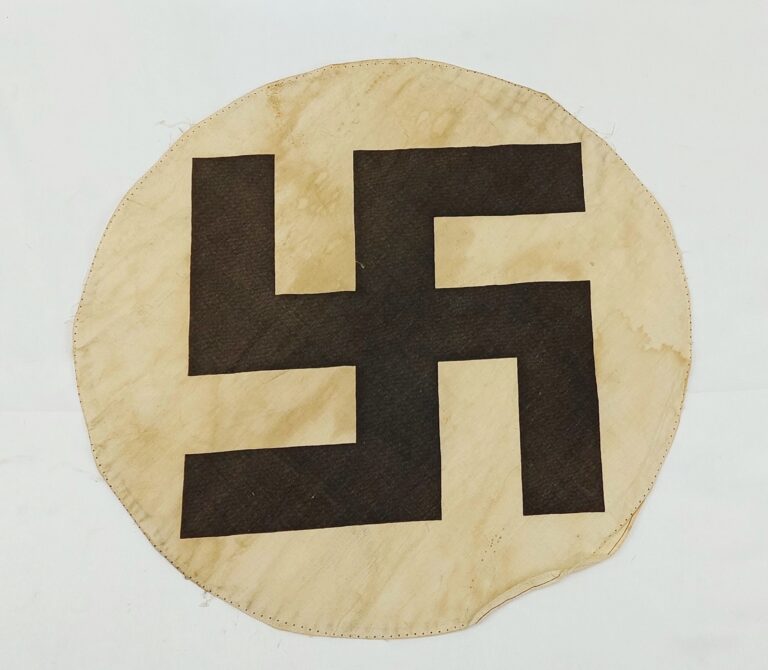 WW2 Nazi Naval Flag Captured In 1945 Flag - Sally Antiques