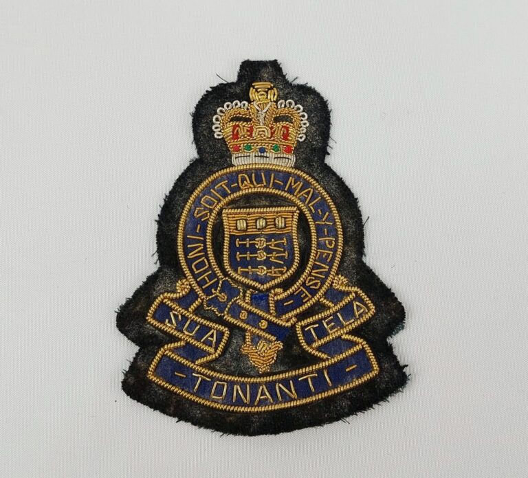 WW2 Royal Army Ordnance Corps Cloth Badge - Sally Antiques