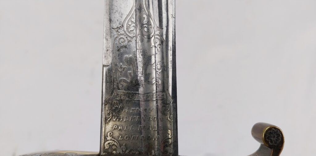 British Victorian 1864 Presentation Sword by Wilkinson - Sally Antiques