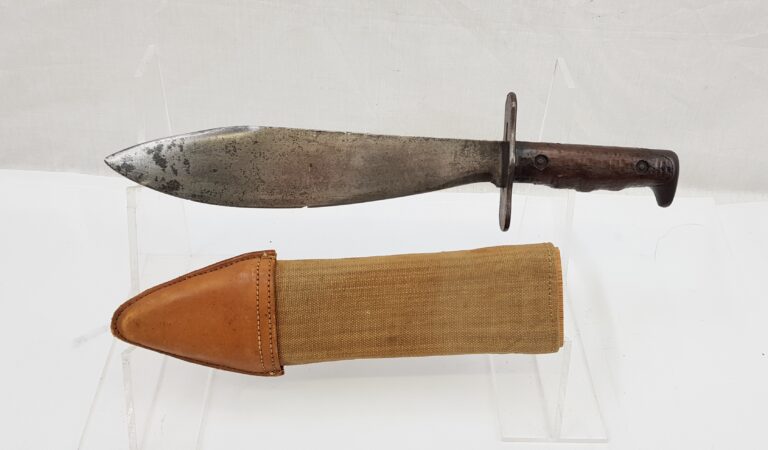 WW1 US Model 1917 Machine Gunner’s Bolo Knife with Scabbard - Sally ...