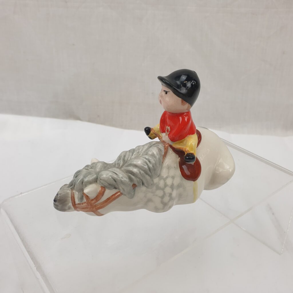 1982 Beswick Norman Thelwell Kickstart Boy On Sleeping Horse - Sally ...