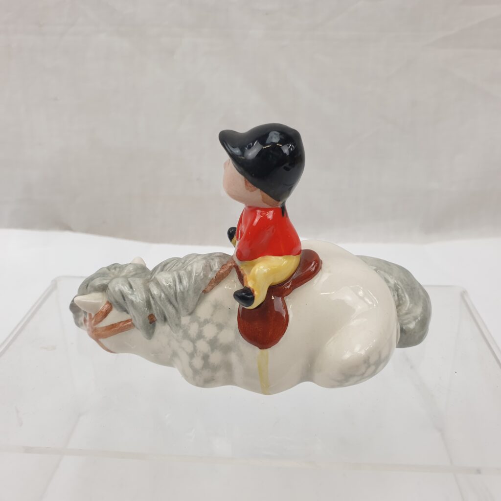 1982 Beswick Norman Thelwell Kickstart Boy On Sleeping Horse - Sally ...