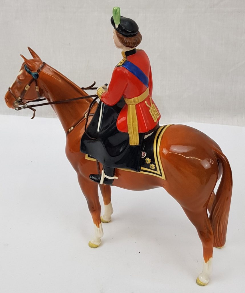 1957 Beswick HM Queen Elizabeth II On Imperial Model 1546 - Sally Antiques
