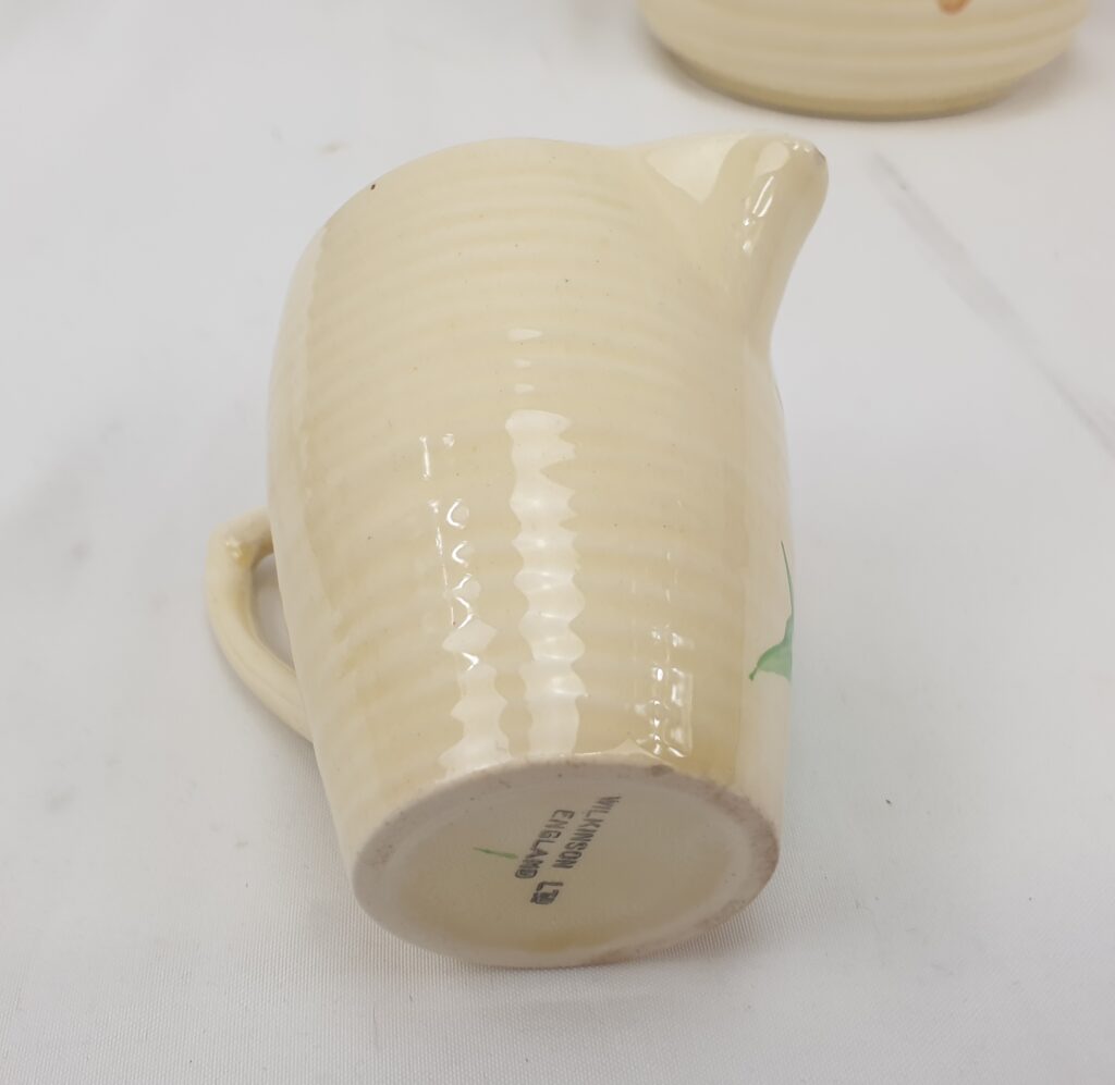 Clairce Cliff Lynton Shape Honeydew Pattern Coffee Set For 6 - Sally ...