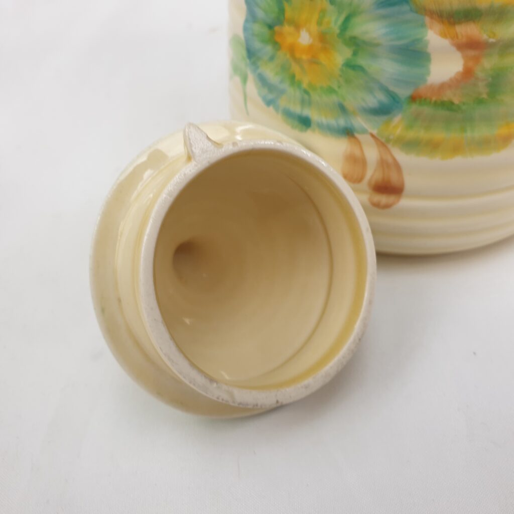 Clairce Cliff Lynton Shape Honeydew Pattern Coffee Set For 6 - Sally ...