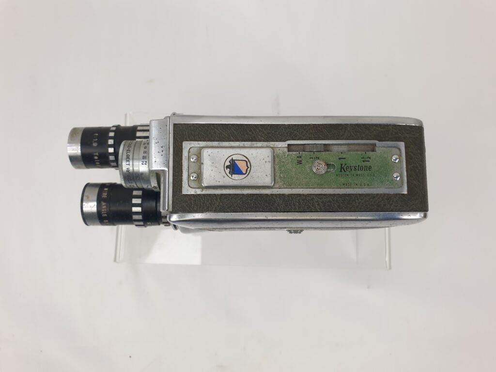 Keystone Olympic Turret Model K-38 8mm Roll Film Camera With 3 Lenses ...