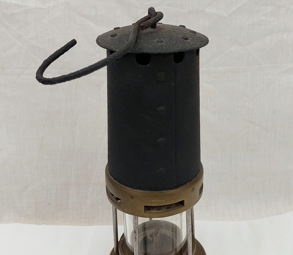 Miners Lamp - Sally Antiques