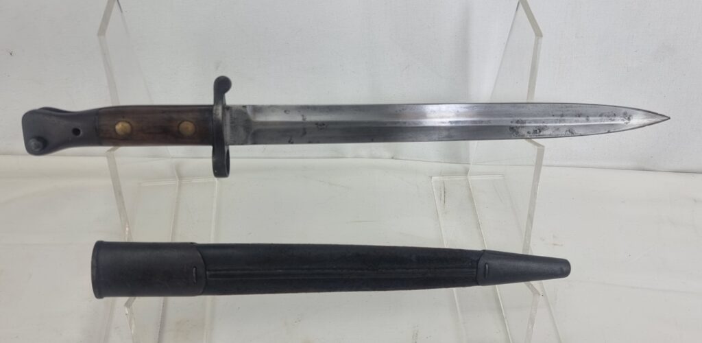 Original Lee Metford 1888 Bayonet and Scabbard - Sally Antiques