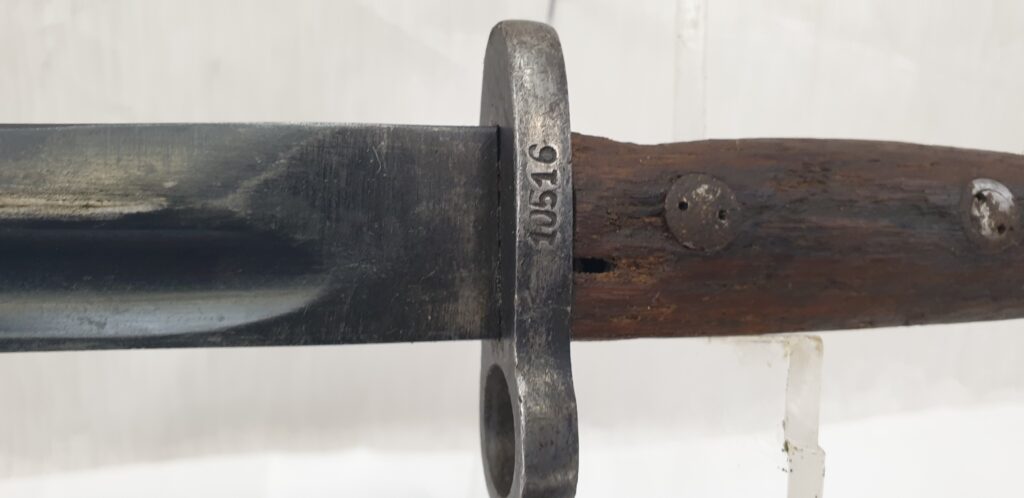 WW2 Yugoslavian K98 Rifle Bayonet, Scabbard And Frog - Sally Antiques