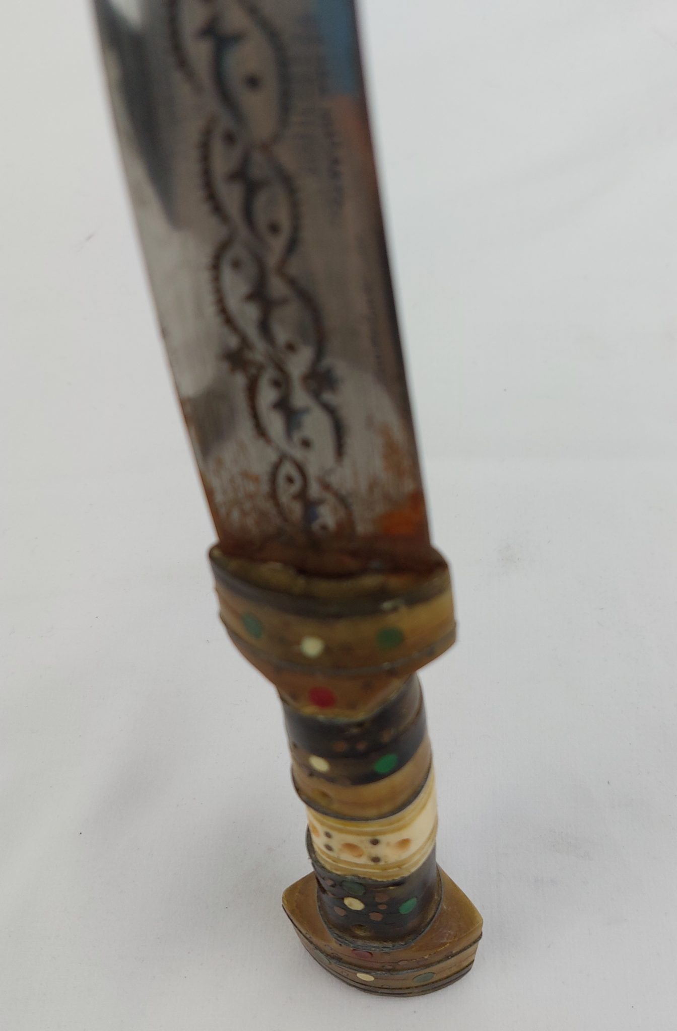 Arab Jambiya with Brass Scabbard - Sally Antiques