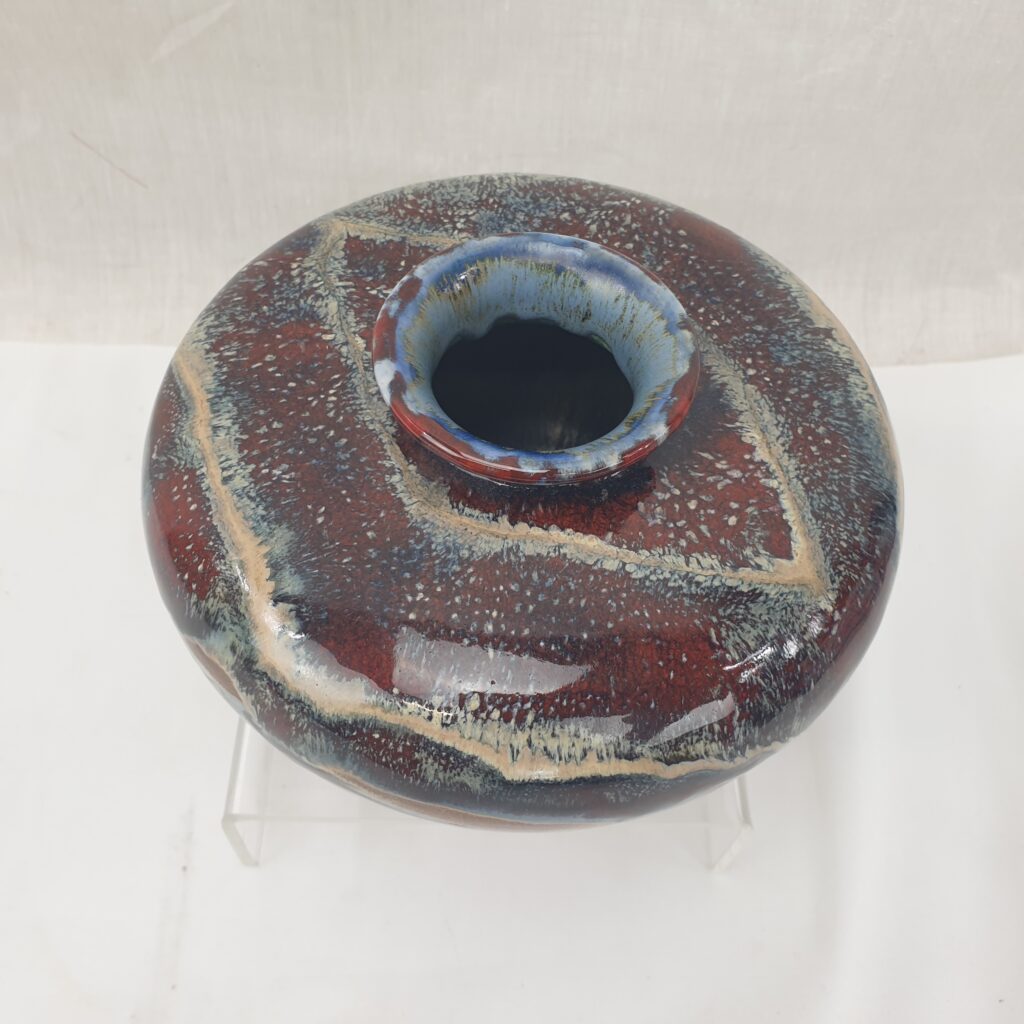 Black Ryden (Moorcroft) Pottery Colours Of The Night Sky Frozen In Time ...