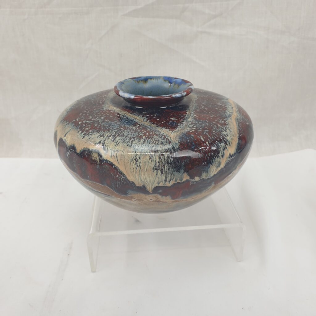 Black Ryden (Moorcroft) Pottery Colours Of The Night Sky Frozen In Time ...