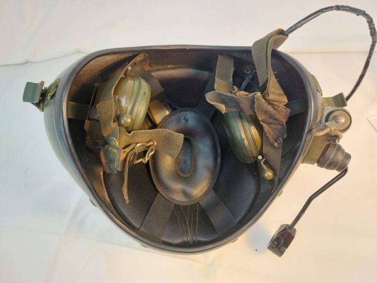 British Army AFV Tank Helmet by Amplivox - Sally Antiques