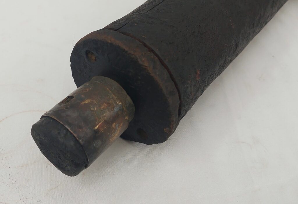 Inert WW1 British Stokes Mortar Bomb With Always Fuse - Sally Antiques