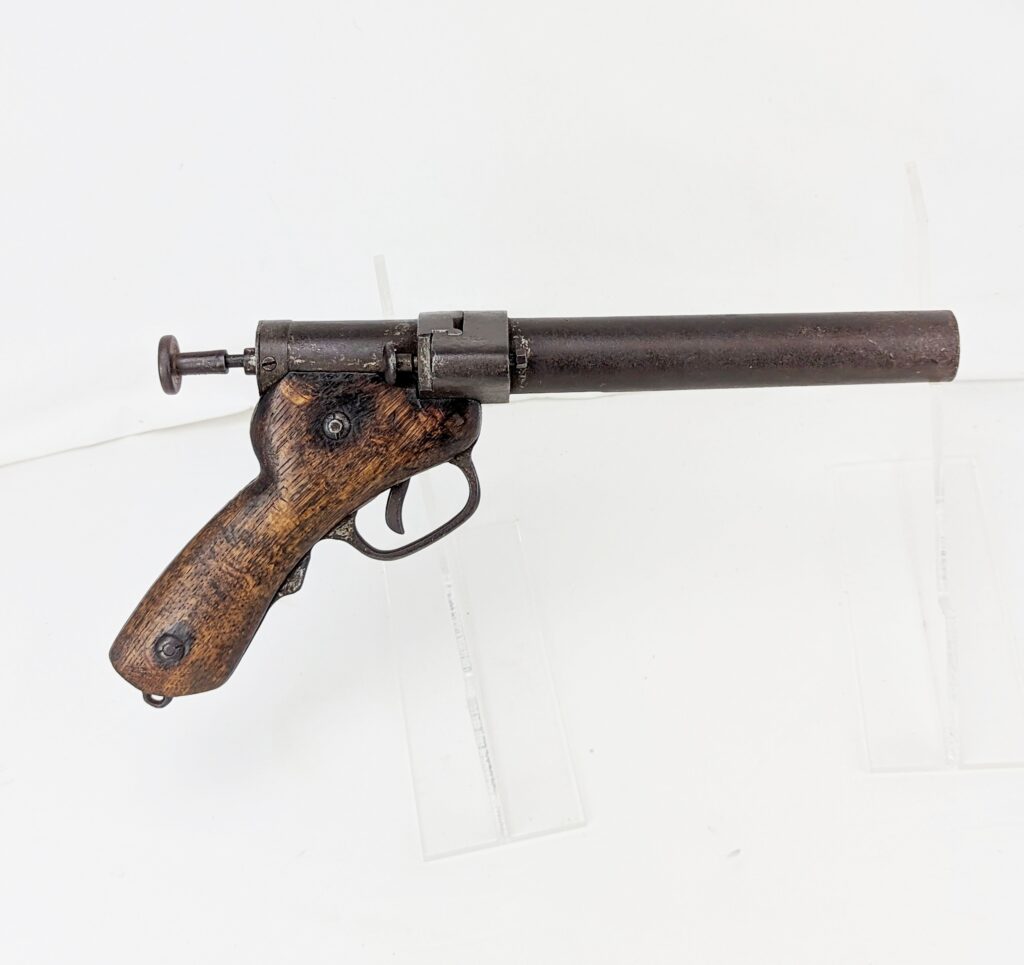 Original WW1 Kdtur Lille German Flare Pistol - Deactivated - Sally Antiques