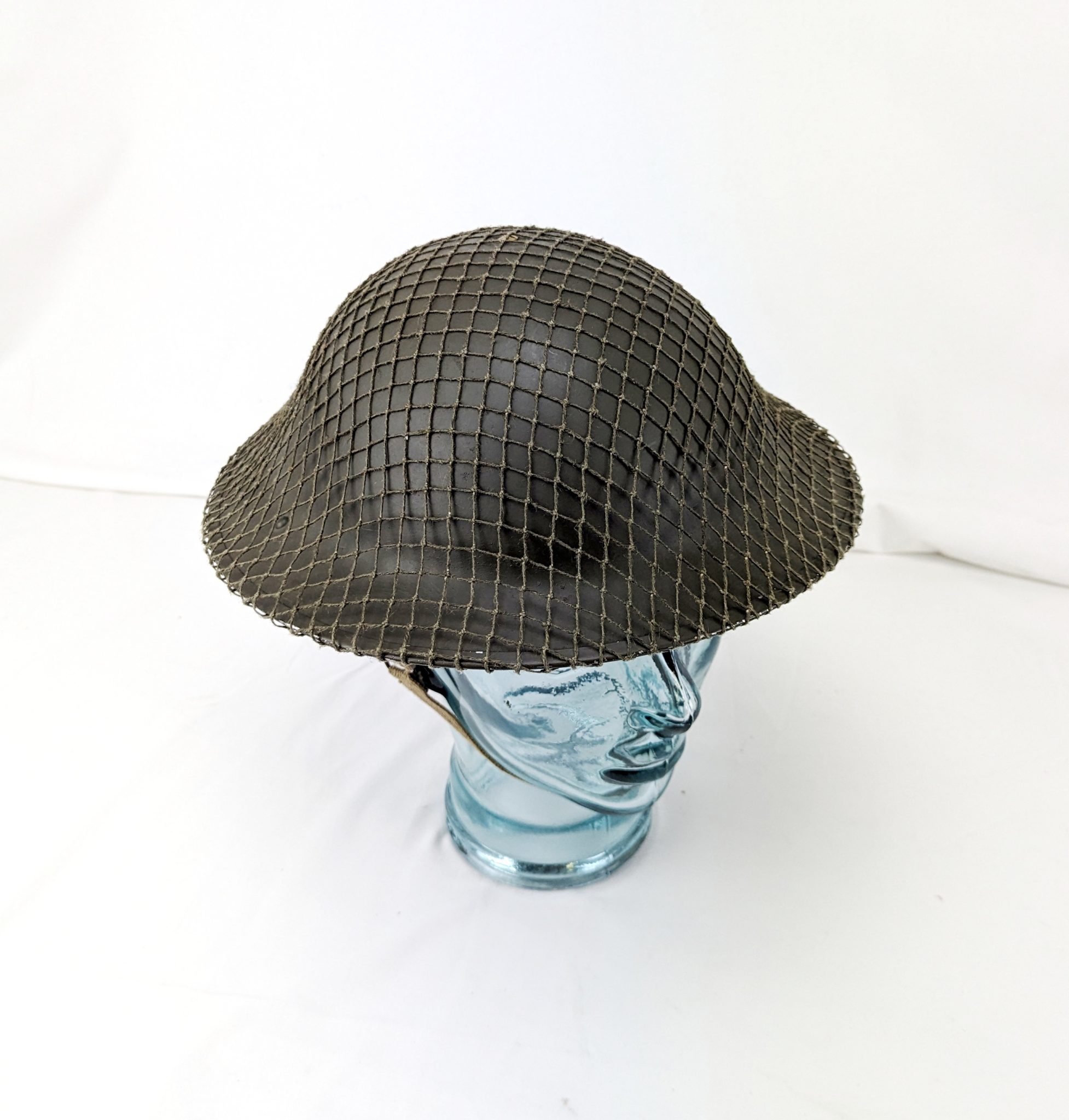 British WW2 Refurbished Brodie Helmet - Sally Antiques