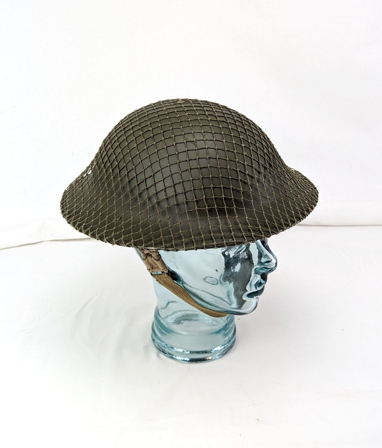 British WW2 Refurbished Brodie Helmet - Sally Antiques