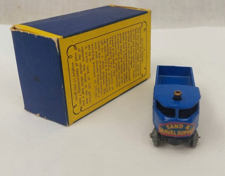 Lesney Models Of Yesteryear No 4 Sentinel Steam Wagon - Sally Antiques