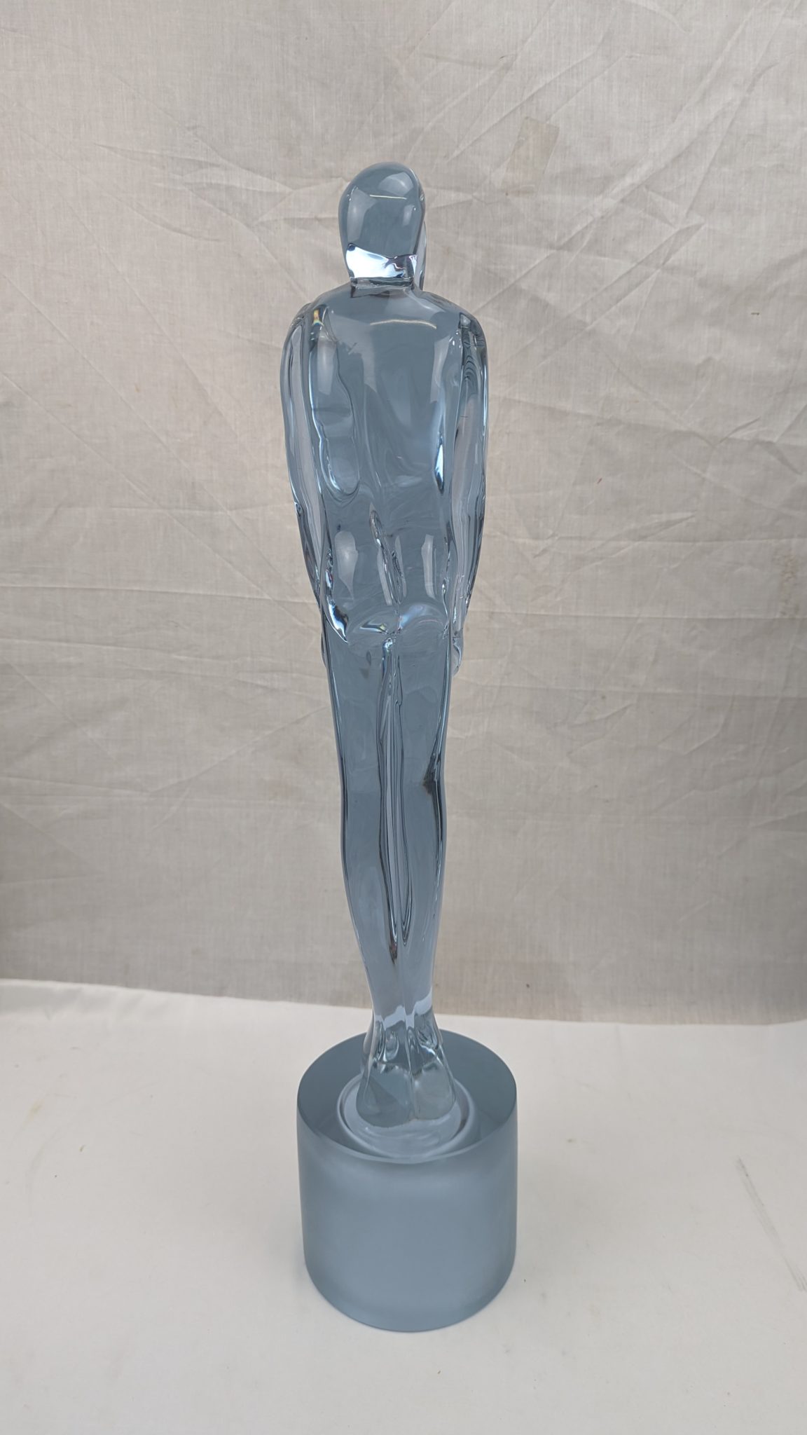 Large Murano Colour Changing Alexanderite Glass Lovers Sculpture ...