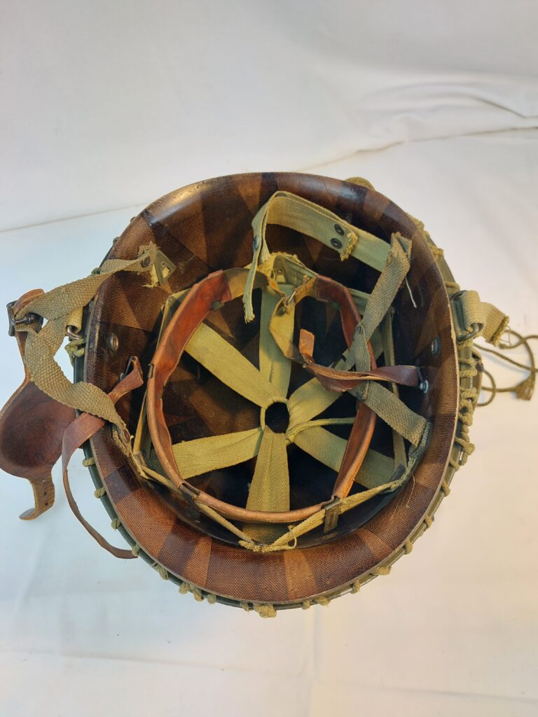 RARE WW2 c1942 M2 Airborne Helmet with early CAPAC M1 Liner - Sally ...
