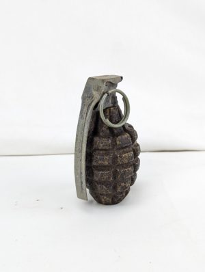 Original WW2 US MkII Pineapple Grenade - Sally Antiques
