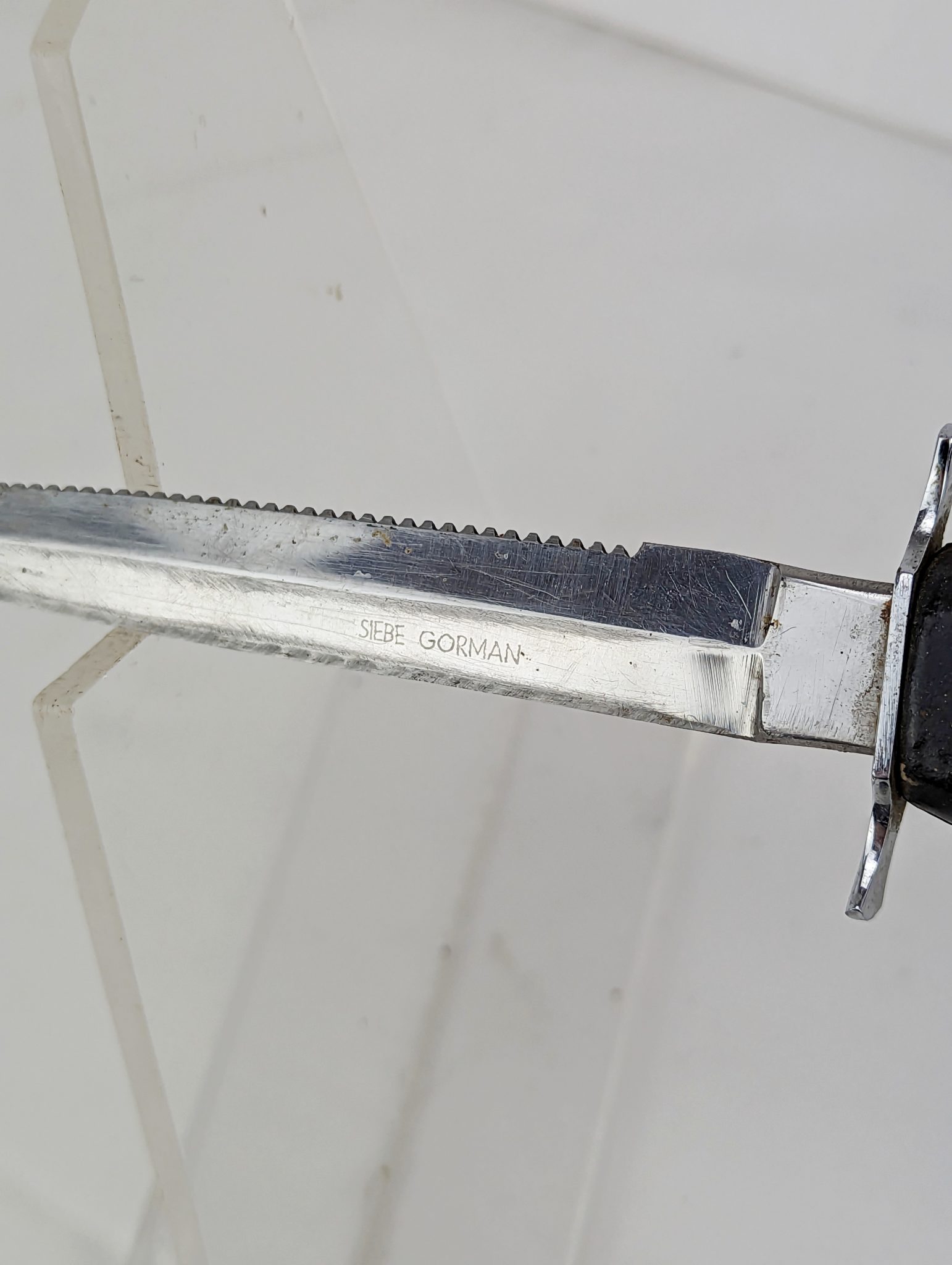 Seibe-Heinke 1960s Underwater Swimmers Knife - Sally Antiques