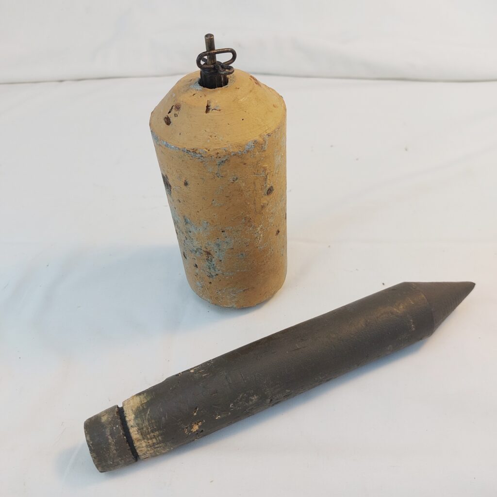 WW2 German Concrete Stock Mine - Sally Antiques