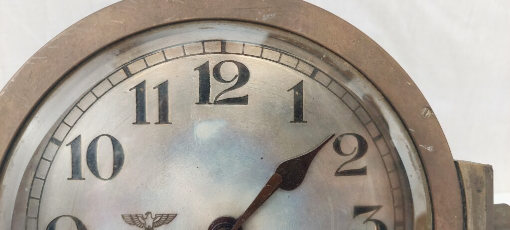 WW2 German Kriegsmarine U-Boat Clock - Sally Antiques