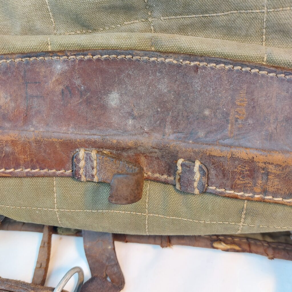 WW2 German Tornister Haversack, with shoulder straps, Dated 1939 ...