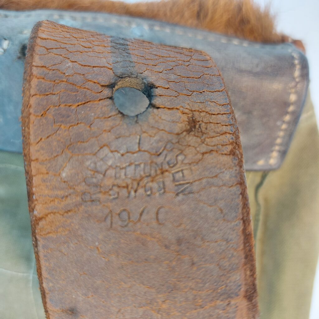 WW2 German Tornister Haversack, with shoulder straps, Dated 1939 ...